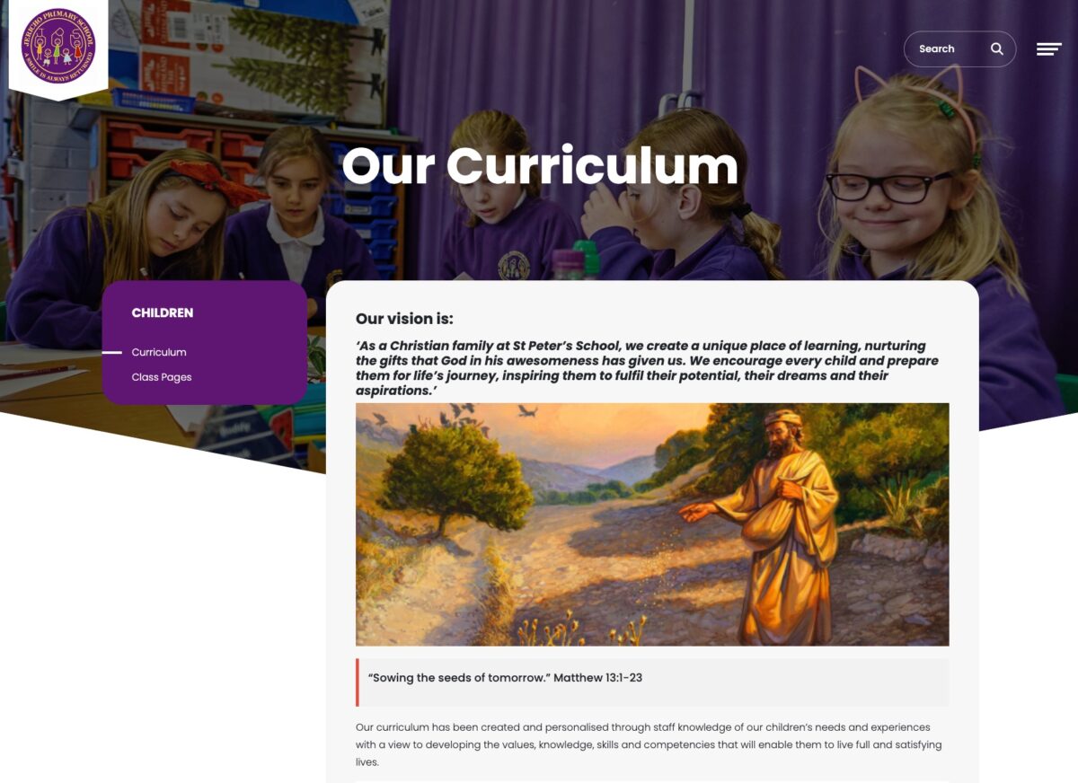 Curriculum Information and What to Publish on Your School Website
