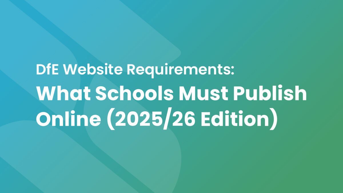 DfE Website Requirements: What Schools Must Publish Online (2025/26 ...