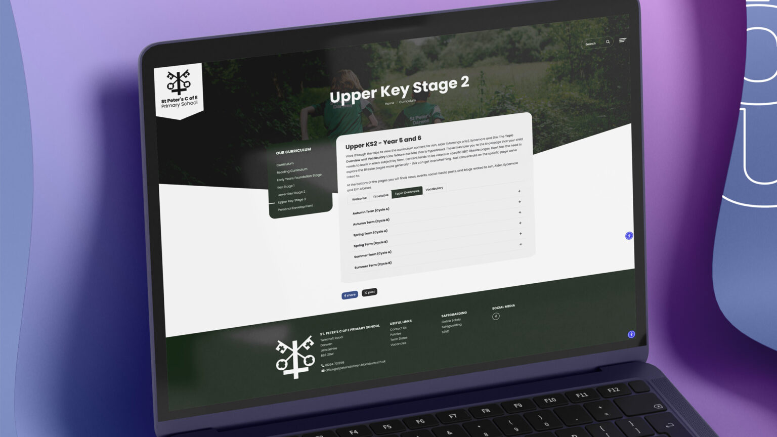How to Showcase Your School Curriculum on Your Website - Schudio
